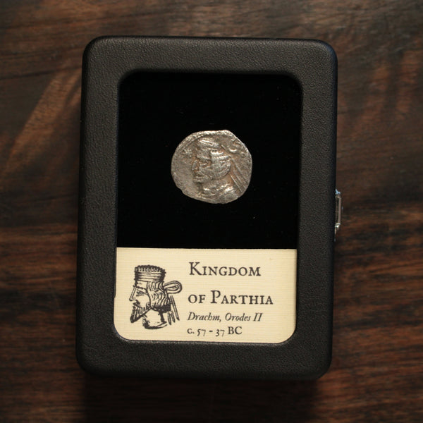 Kingdom of Parthia, Orodes II Silver Drachm - c. 57 to 37 BCE - Ancien ...