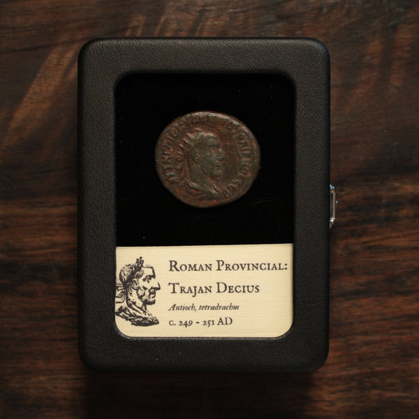 Rome, Emperor Trajan Decius, Provincial Tetradrachm of Antioch - c. 24 ...