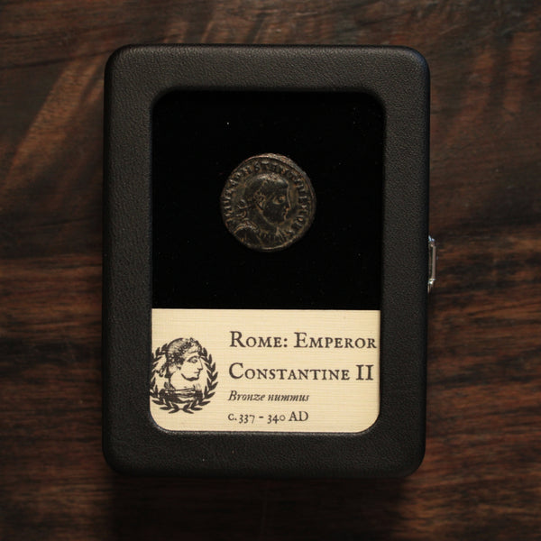 Rome, Emperor Constantius II, "Camp Gate" Reverse - 326 to 328 CE - Ro ...