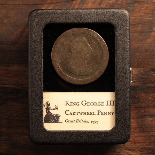 Britain, King George III, Cartwheel Penny - 1797 - British Empire ...