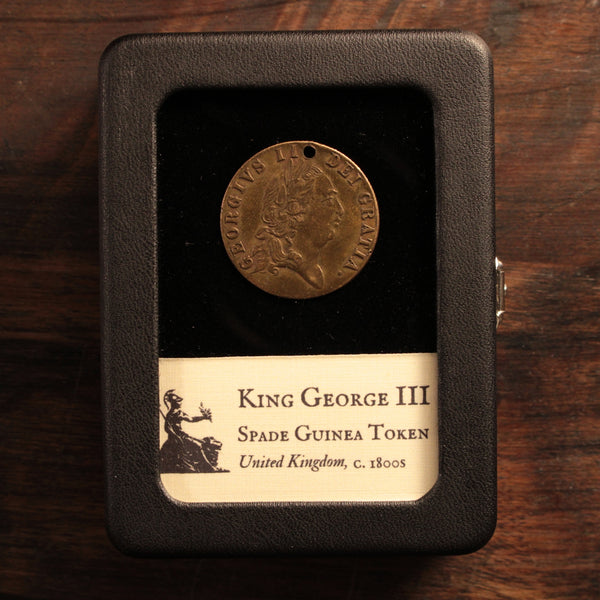 Britain, George III Spade Guinea Token (Macniven & Camerons Pens Adver ...