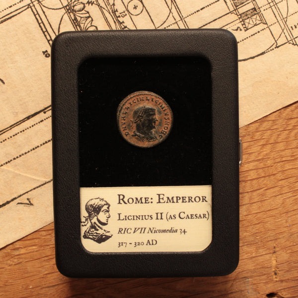 Rome, Emperor Licinius II (as Caesar), Bronze AE2, Jupiter Reverse - 3 ...