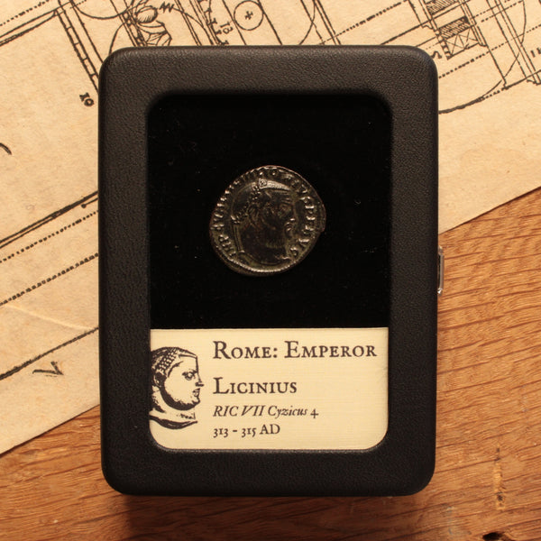 Rome, Emperor Licinius, Bronze AE2, Jupiter Reverse - 313 to 315 CE ...