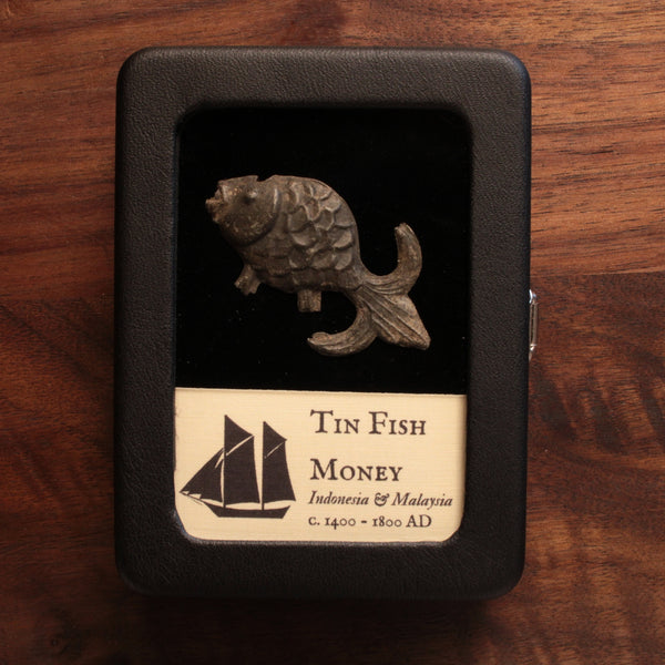 Tin Fish, Cast Ingot Money - c. 1400 to 1800 CE - Indonesia & Malaysia ...