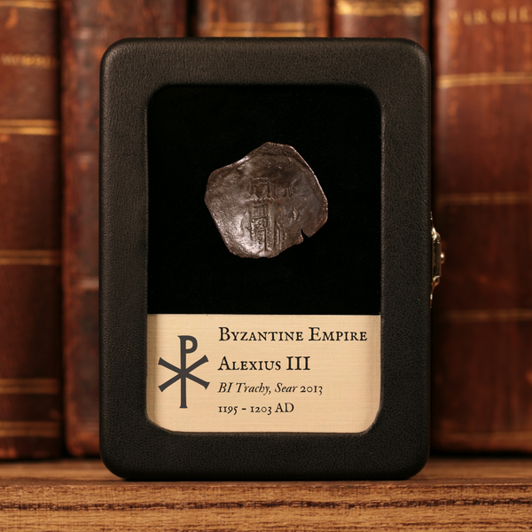 Byzantine Empire, Emperor Alexius III, BI Trachy - 1195 to 1203 CE - B ...