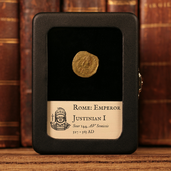 Rome, Emperor Justinian I, AV (Gold) Semissis, Goddess of Victory - 52 ...