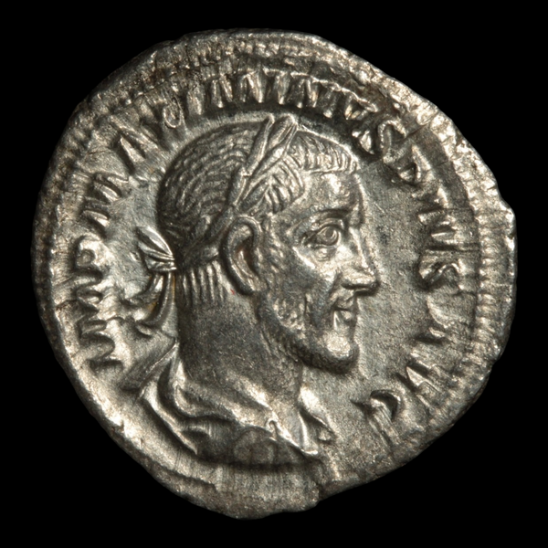Rome, Silver Denarius, Emperor Maximinus Thrax // Victory - 235 to 236 ...