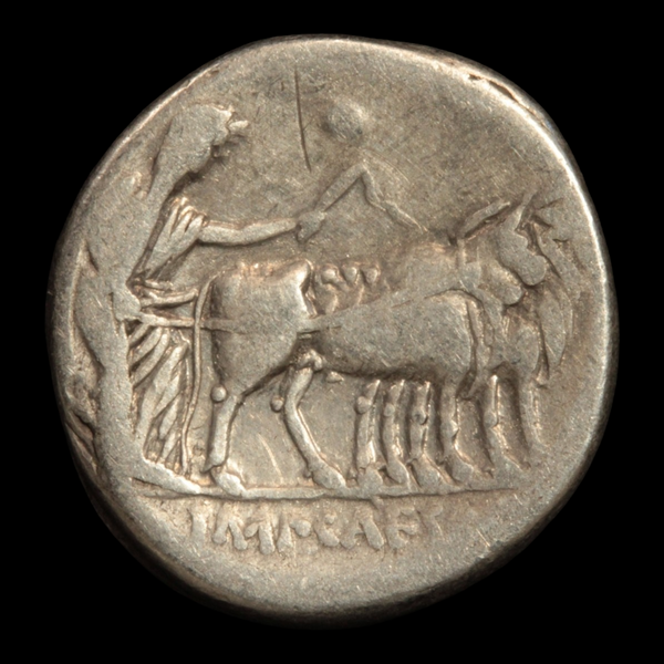 Rome, Silver Denarius, Augustus (Octavian) - 29 – 27 BCE - Roman Empir ...