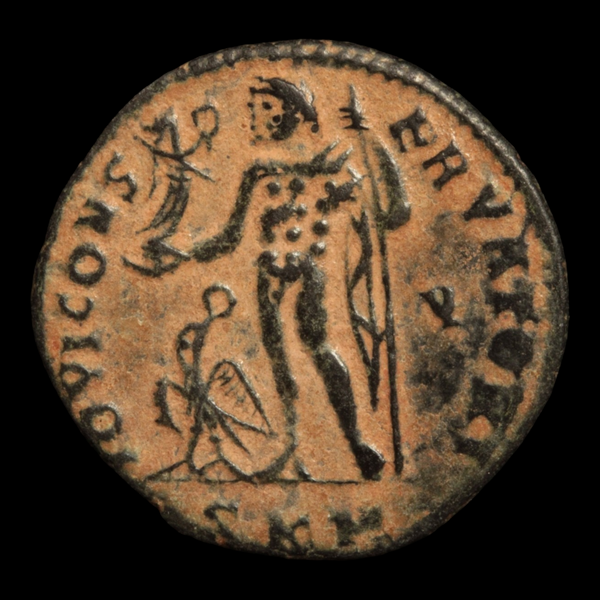 Rome, Emperor Licinius, AE2 (Large), 22mm, Cyzicus Mint, Jupiter Rever ...