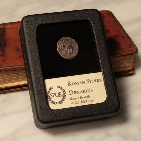 Rome, Silver Denarius, Jupiter / Capitoline Temple - 78 BCE - Roman Re ...