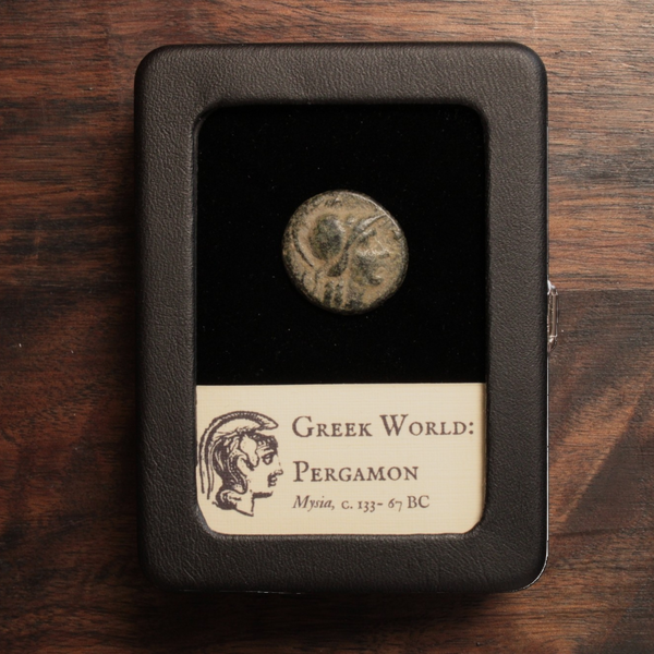 Greek World, Mysia, Pergamon, Athena & Trophy - c. 133 – 67 BCE - Asia ...