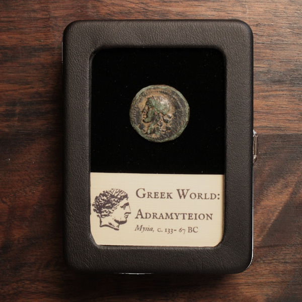Greek World, Mysia, Adramyteion, Apollo & Cornucopia - c. 133 – 67 BCE ...