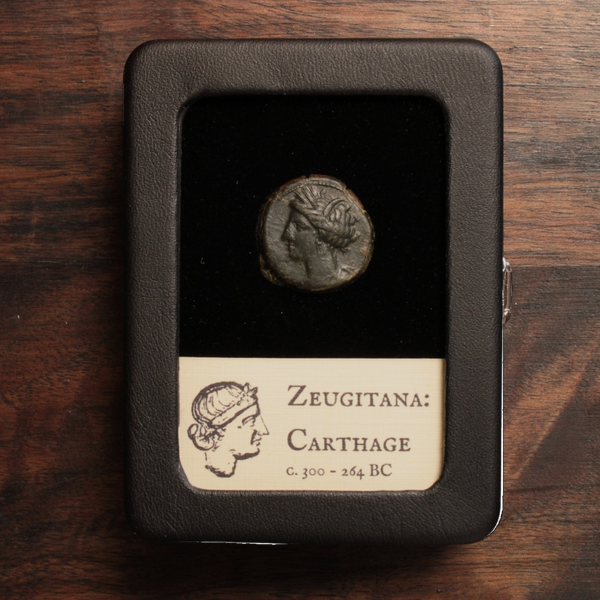 Zeugitana, Carthage, Tanit & Horse - c. 300 – 264 BCE - Northern Afric ...
