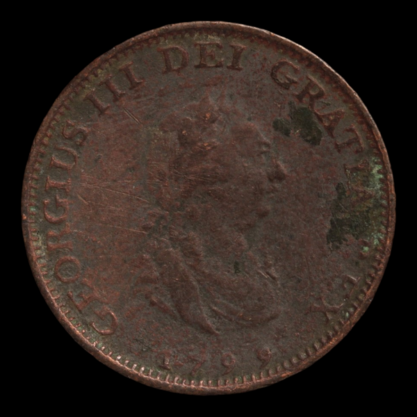Britain, King George III, Farthing (3rd Issue) - 1799 - British Empire ...