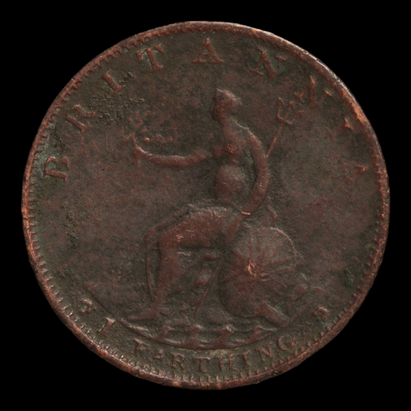Britain, King George III, Farthing (3rd Issue) - 1799 - British Empire ...