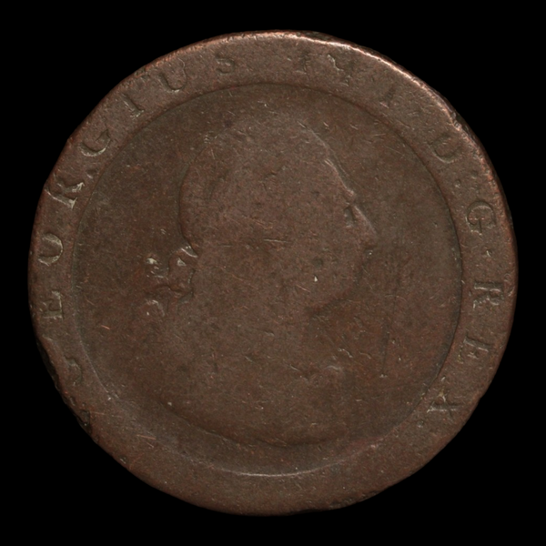 Britain, King George III, Cartwheel Penny - 1797 - British Empire ...