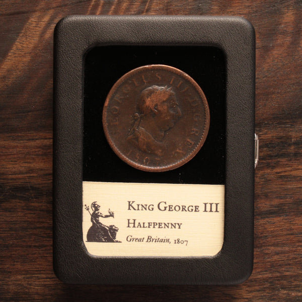 Britain, King George III, Halfpenny (4th Issue) - 1807 - British Empir ...