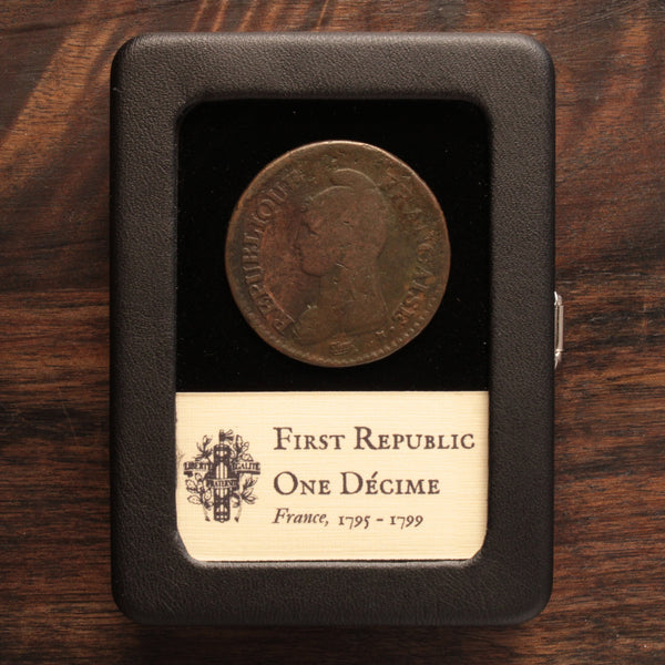 French First Republic, 1 Décime - 1795 to 1799 - France - History Hoard