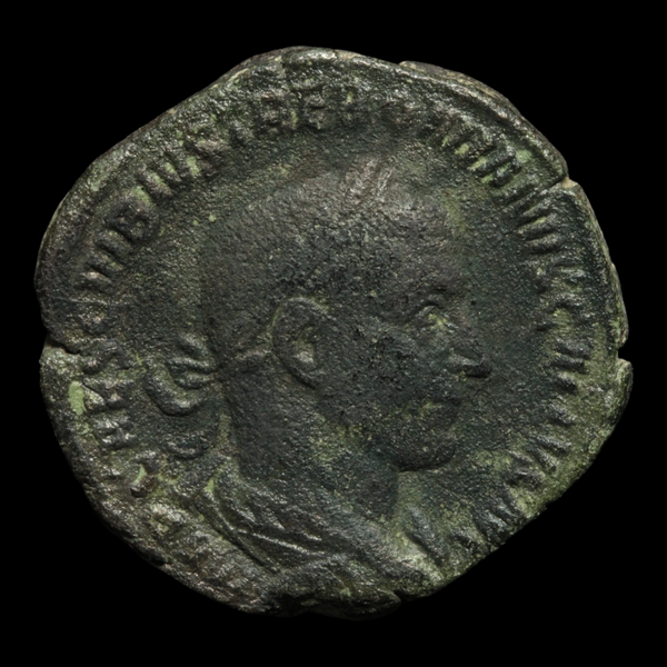 Rome, Emperor Trebonianus Gallus, Large Bronze (Sesterius) - 151 to 15 ...