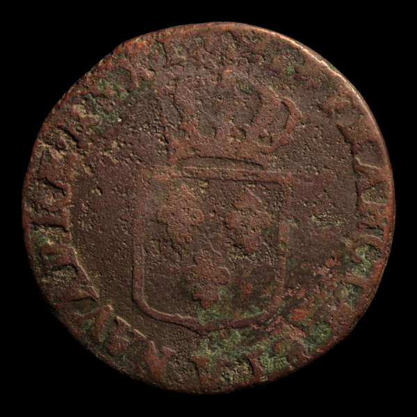 France, King Louis XV, ½ Sol - 1767 to 1773 - France - History Hoard
