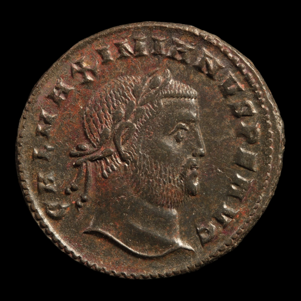 Rome, Emperor Galerius, Large Bronze AE1, Genius Reverse - 308 to 309 ...