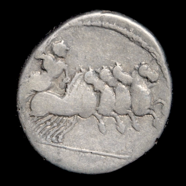 Roman Republic, Silver Denarius, Apollo & Jupiter - 86 BCE - Roman Rep ...