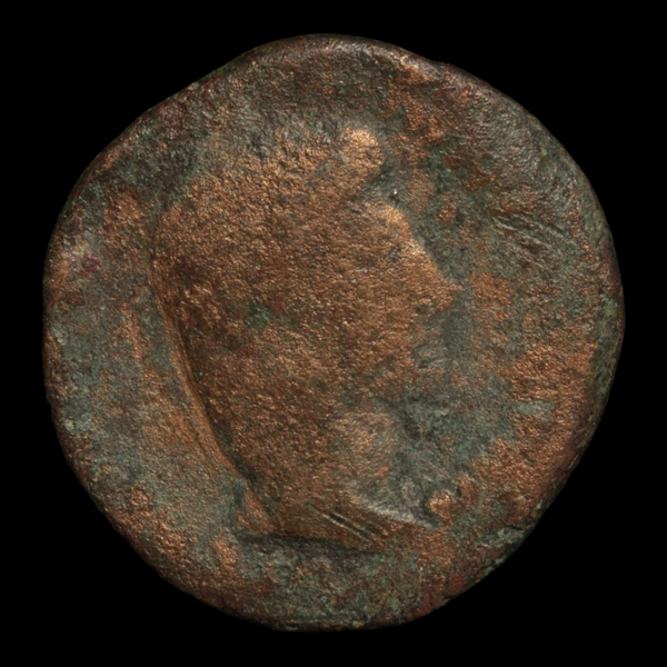 Rome, Emperor Augustus (first emperor of Rome), Bronze As - 7 BCE - Ro ...