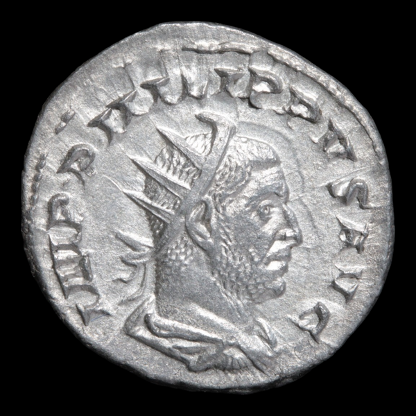 Rome, Emperor Philip the Arab, Antoninianus, Military Standards & Eagl ...