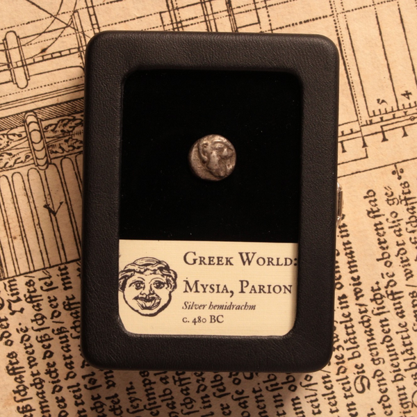 Mysia, Parion, Silver Hemidrachm with Gorgon - c. 480 - Greek World ...