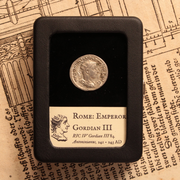 Rome, Emperor Philip the Arab, Antoninianus, Military Standards & Eagl ...