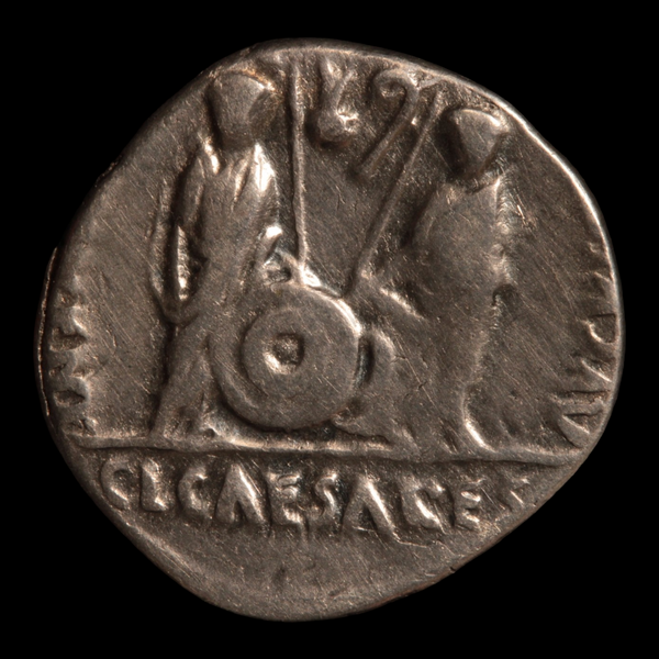 Rome, Augustus (First Roman Emperor), Denarius, Gaius & Lucius Caesar ...