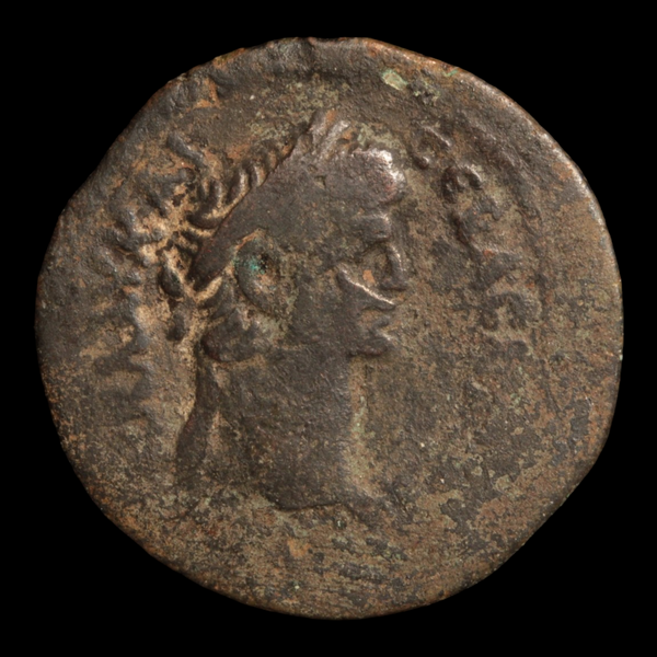 Roman Egypt, Emperor Claudius, Bronze Diobol, Eagle Reverse - 52 to 53 ...