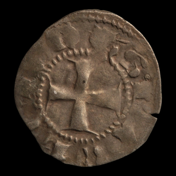 Crusader States, Principality of Achaea, John of Gravina, Denier - 131 ...