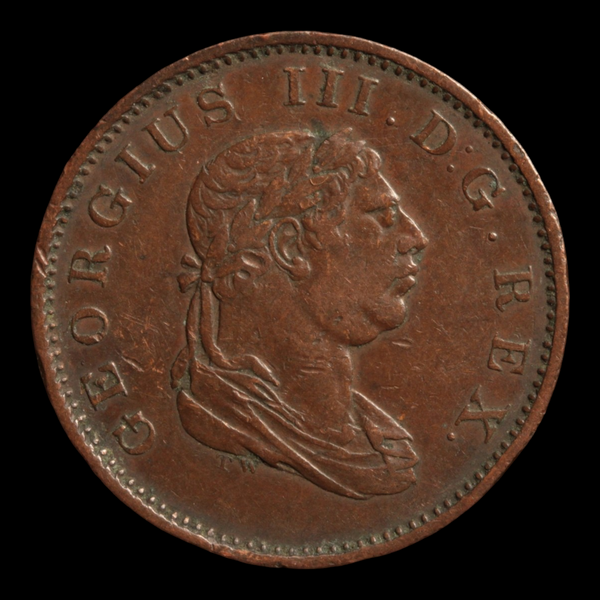 Colony of Demerara & Essequibo (Guyana), King George III, ½ Stiver - 1 ...
