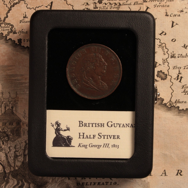 Colony of Demerara & Essequibo (Guyana), King George III, ½ Stiver - 1 ...
