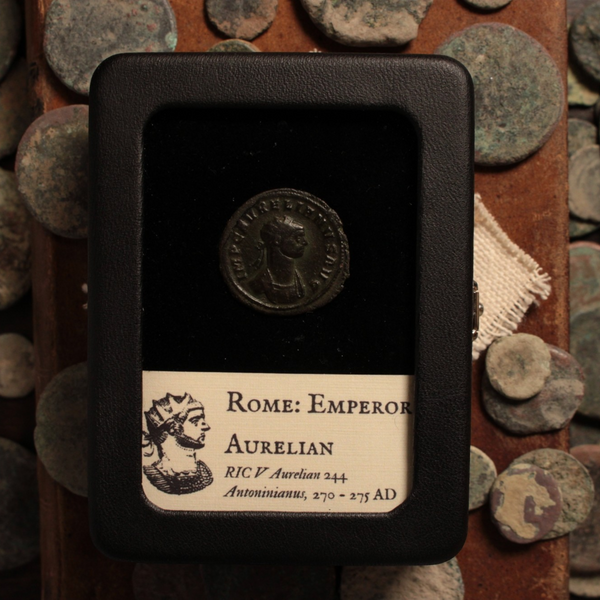 Rome, Emperor Aurelian, Antoninianus, Concordia on Reverse - 270 to 27 ...