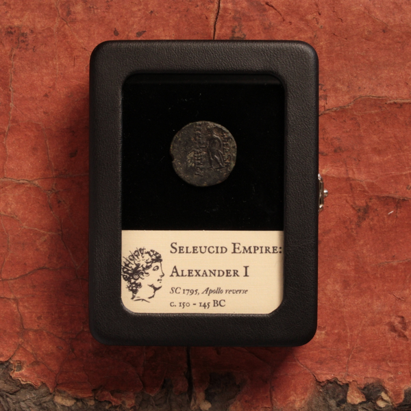 Seleucid Empire, Alexander I, Apollo Reverse - c. 150 to 145 BCE - Gre ...