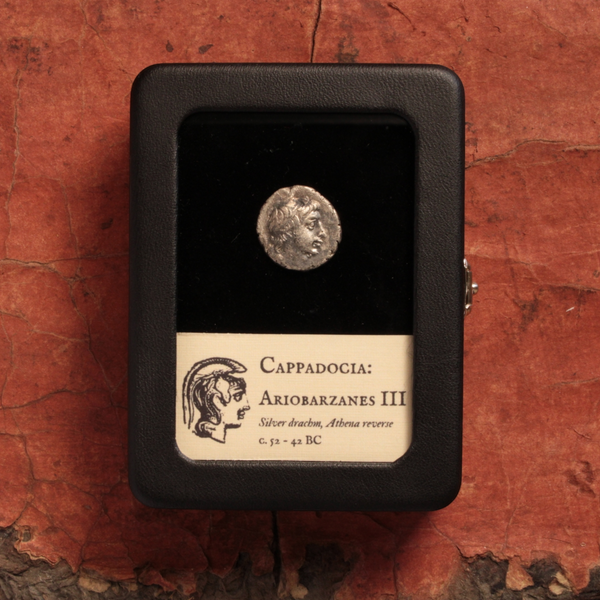 Roman Cappadocia, King Ariobarzanes III, Silver Drachm (Time of Julius ...