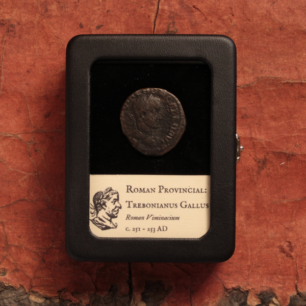 Roman Viminacium (Serbia), Emperor Trebonianus Gallus, Provincial Sest ...