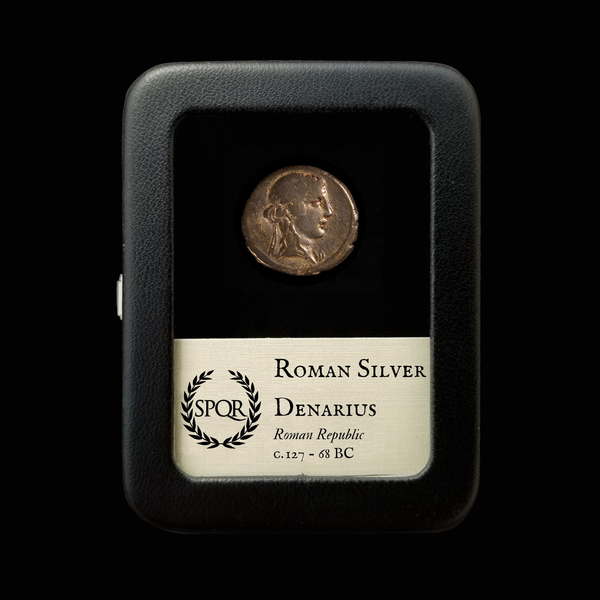 Denarius, Roman Republic, Liber & Pegasus - 90 BCE - Roman Republic ...