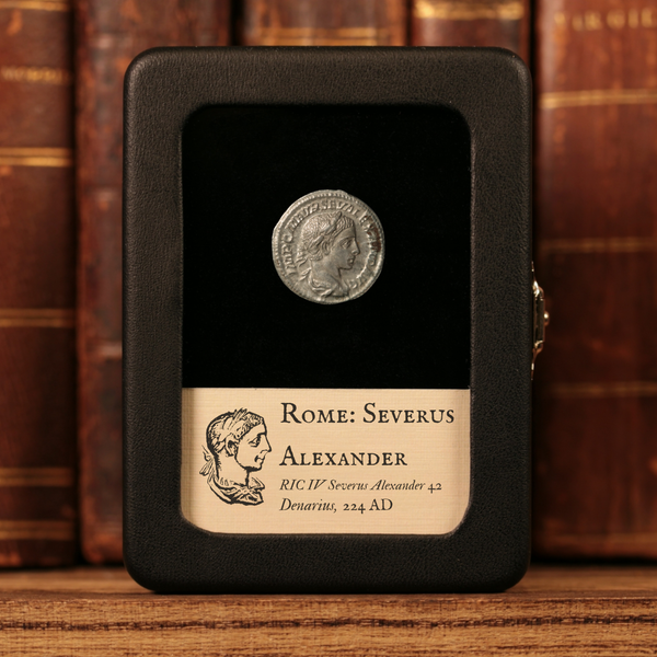 Rome, Emperor Severus Alexander, Denarius, Salus (Goddess of Safety ...