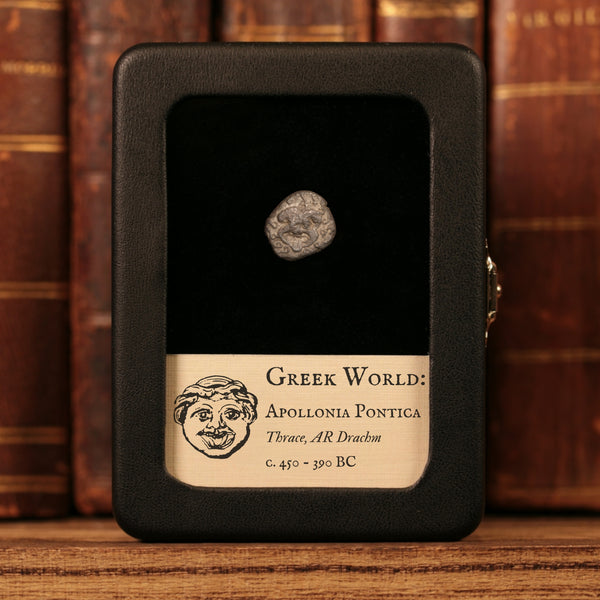 Thrace, Apollonia Pontica, AR Drachm, Gorgon & Anchor - 450 to 390 BCE ...
