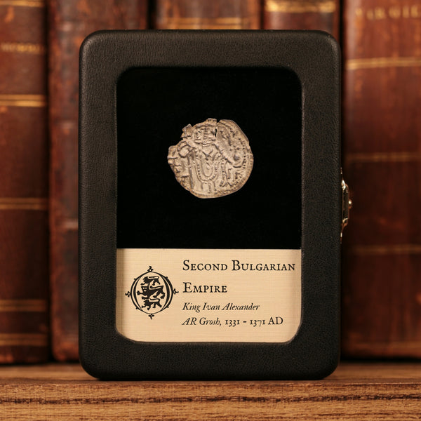 Bulgaria, King Ivan Alexander, AR Grosh, Christ & King - 1331 to 1371 ...