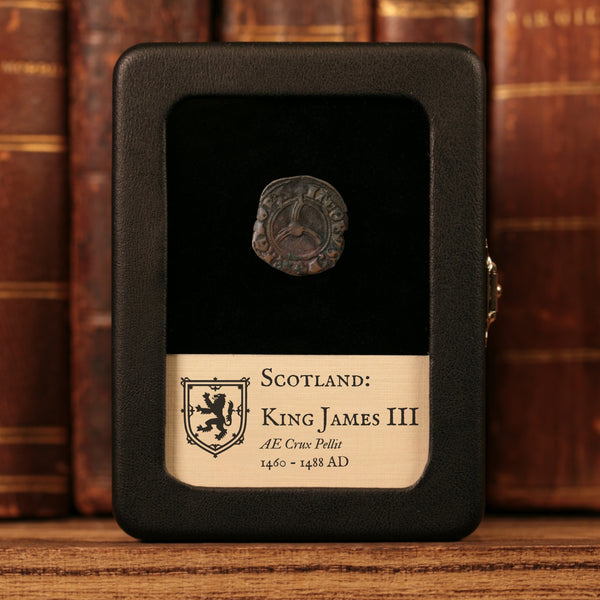 Scotland, King James III, AE Crux Pellit - 1460 to 1488 CE - Scotland ...