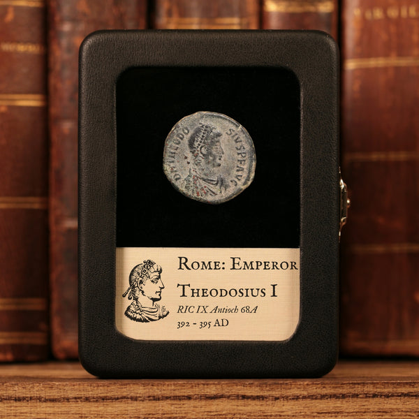 Rome, Emperor Theodosius I, AE Unit, Emperor Standing Reverse - 392 to ...