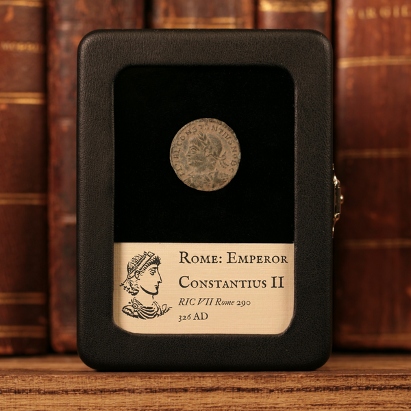 Rome, Emperor Constantius II, Bronze, "Camp Gate" Reverse - 326 CE - R ...