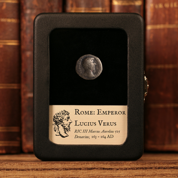Rome, Emperor Lucius Verus, AR Denarius, Mars (God of War) - 163 to 16 ...