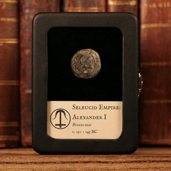 Seleucid Kings, Alexander I, Bronze Unit (Apollo) - c. 150 to 145 BCE ...