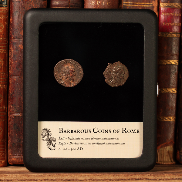 Barbarous vs. Official Roman Coinage Collection - c. 268 to 300 CE - R ...