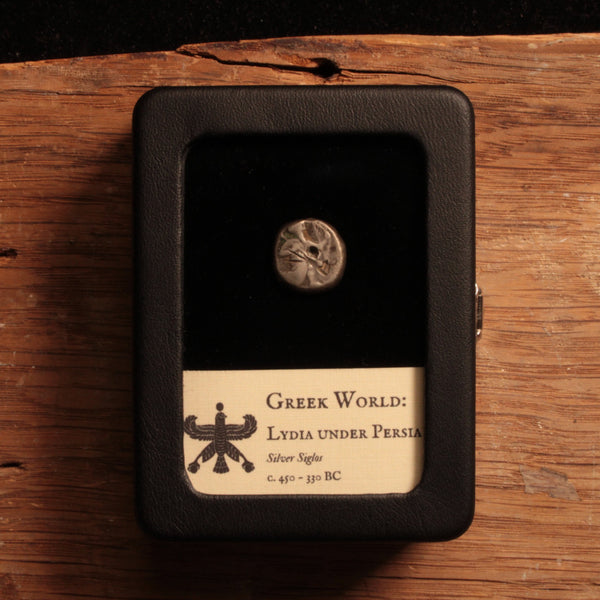 Lydia (Under Persia Rule), Silver Siglos Showing King with Bow - c. 45 ...